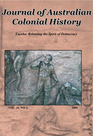 Journal of Australian Colonial History - University of New England (UNE)