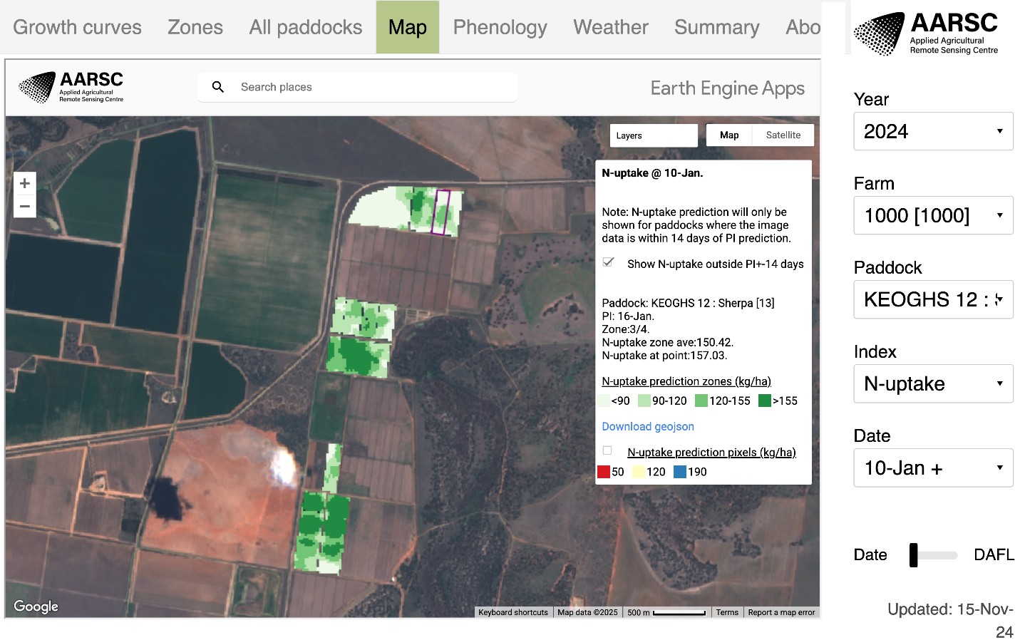 Real-time remote-sensing based monitoring for the rice industry ...